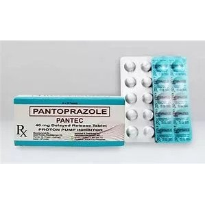 PANTEC Pantoprazole Sodium Sesquihydrate 40mg Delayed-Release Tablet 1 ...